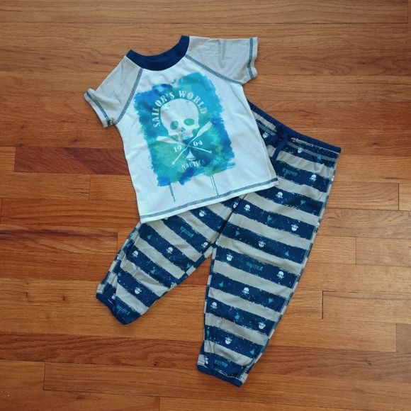 Nautica | Pajamas | 3 Boys Kids Toddlers 4t Nautical Blue Gray Grey ...
